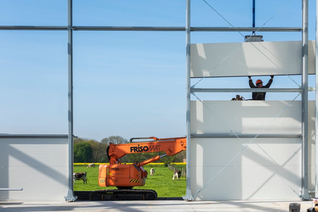 Frisomat's Process: Design To Assembly For Industrial Buildings