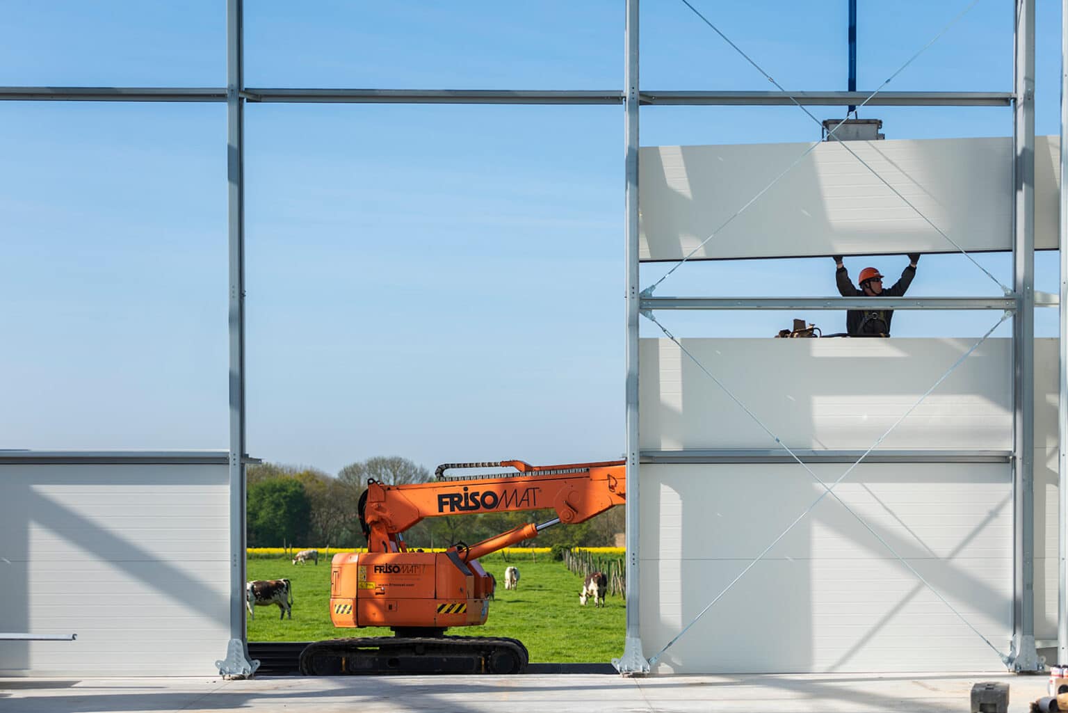 Frisomat's Process: Design To Assembly For Industrial Buildings