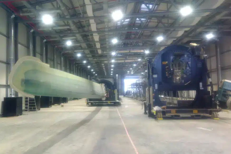 Siemens Gamesa I Reference: Storage Building I Frisomat