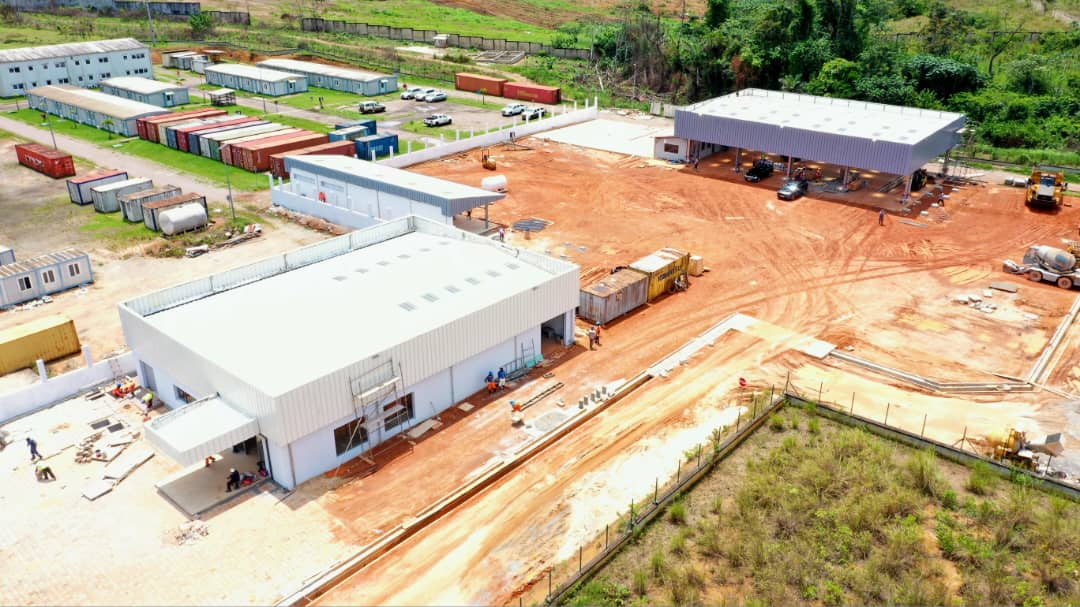 Bacoref Gabon steel buildings I Frisomat Reference