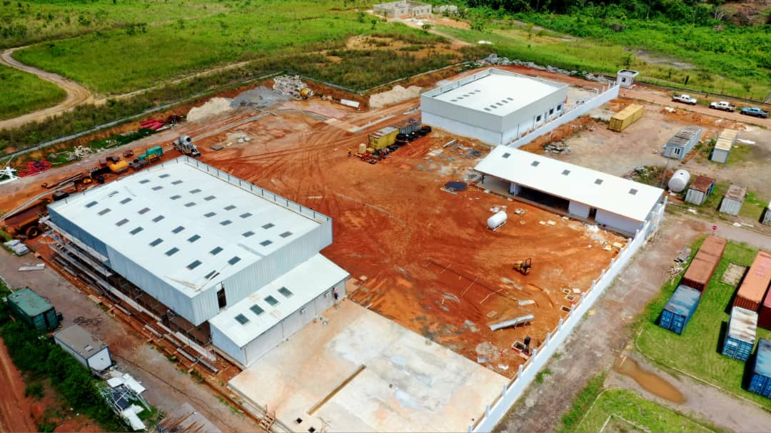 Bacoref Gabon steel buildings I Frisomat Reference